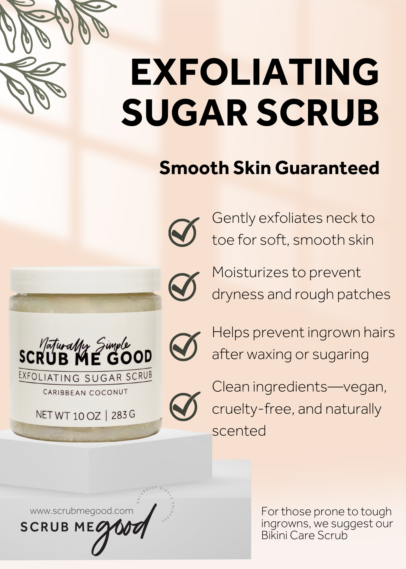 Scrub Me Good | Exfoliating Sugar Scrubs for Smooth, Glowing skin