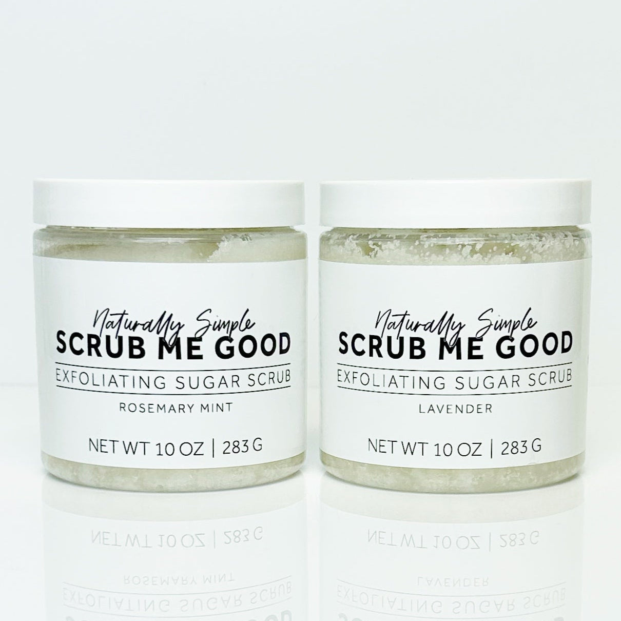Spa Essentials Sugar Scrub Bundle – Lavender & Rosemary Mint