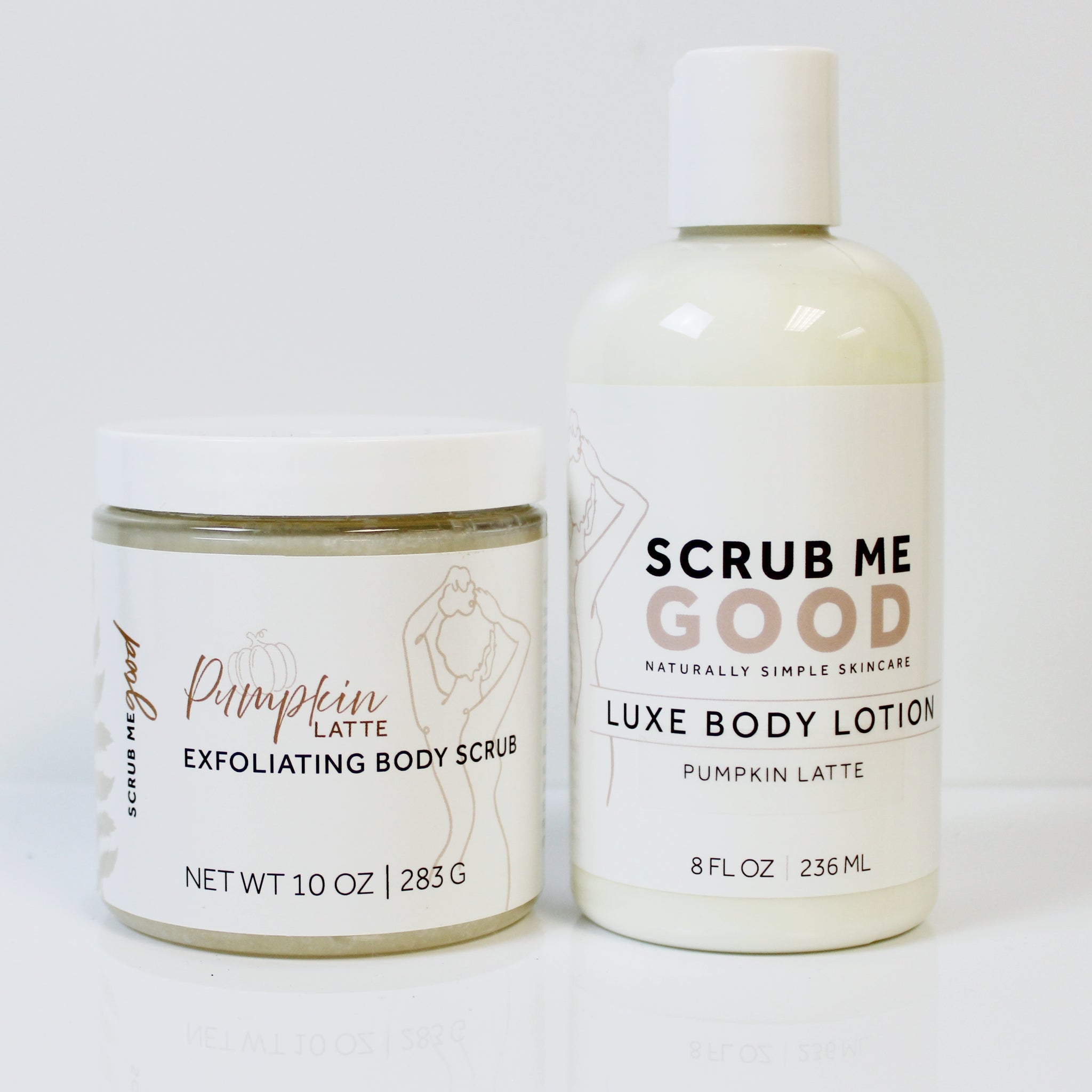 Pumpkin Latte Sugar Scrub & Lotion Bundle | Fall Body Care